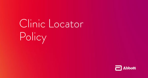 Clinic Locator Policy | Abbott